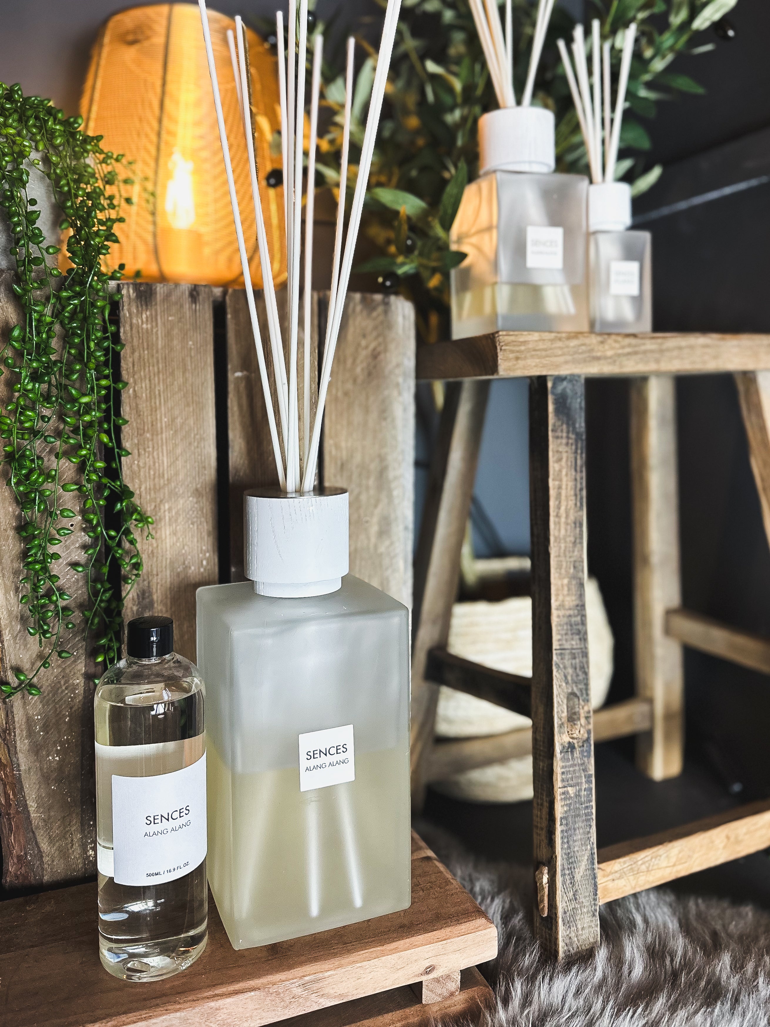 XL White Alang Alang Diffuser – Zoohause