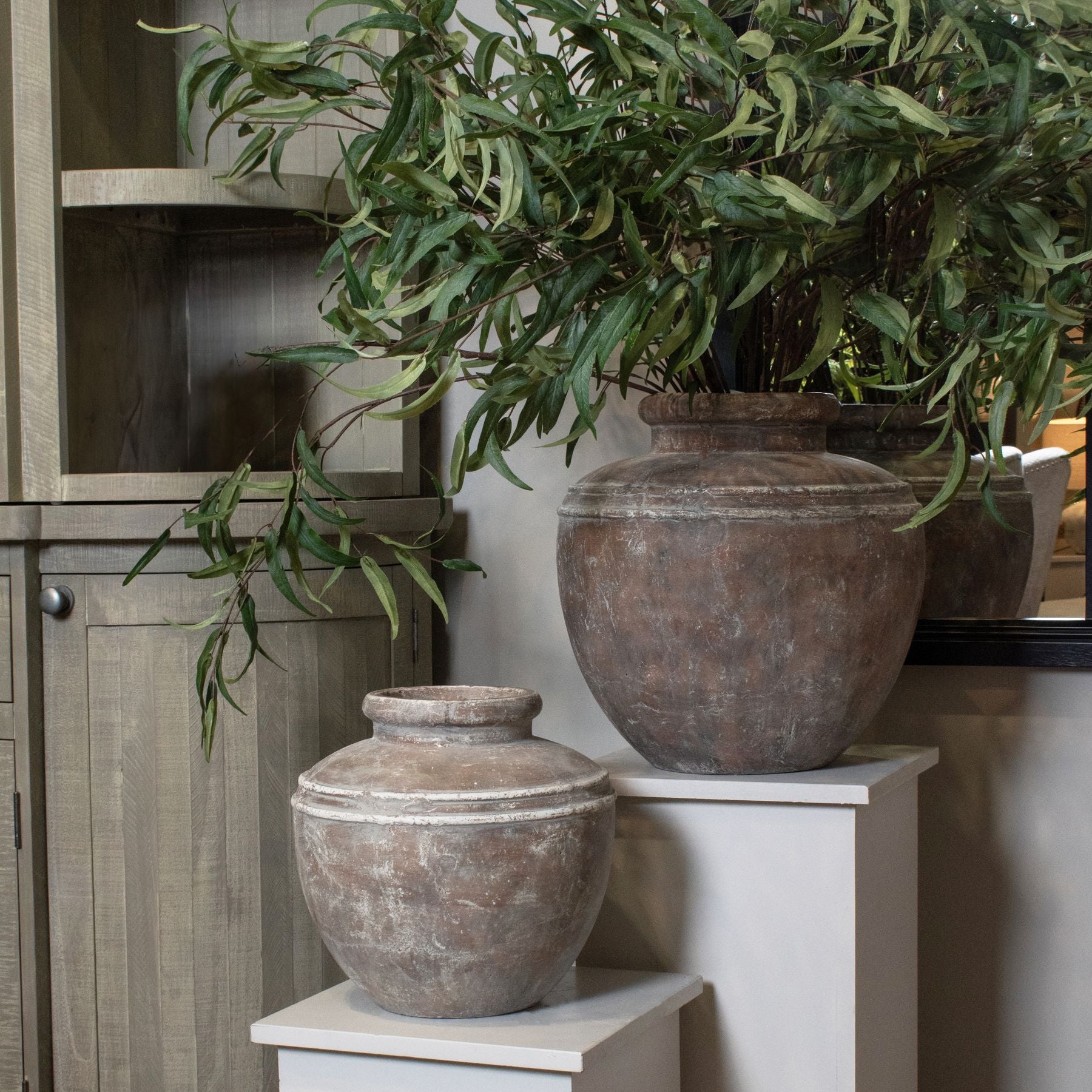 Large Brown Ceramic Water Pot – Zoohause