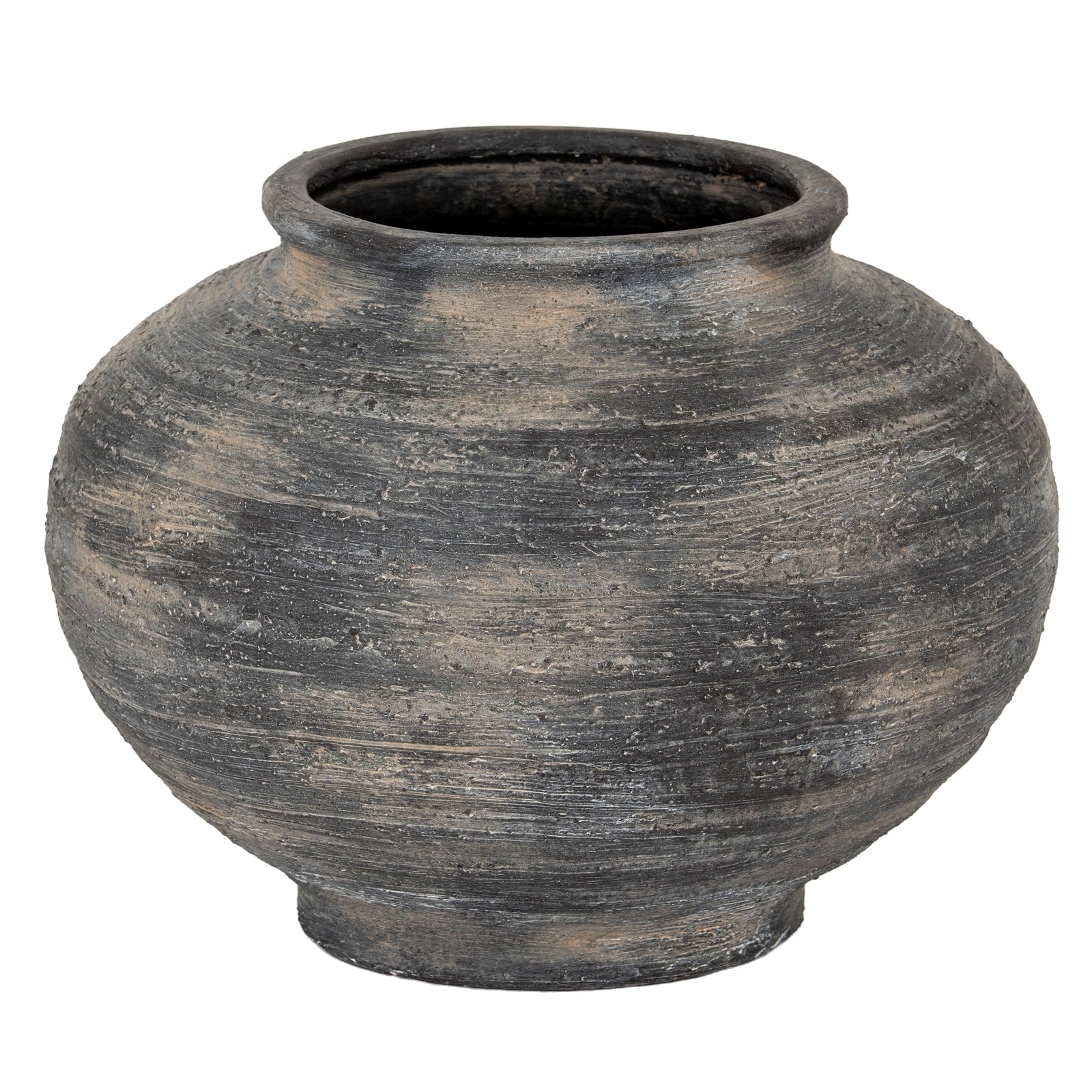 Mara Smoke Ceramic Squat Vase – Zoohause