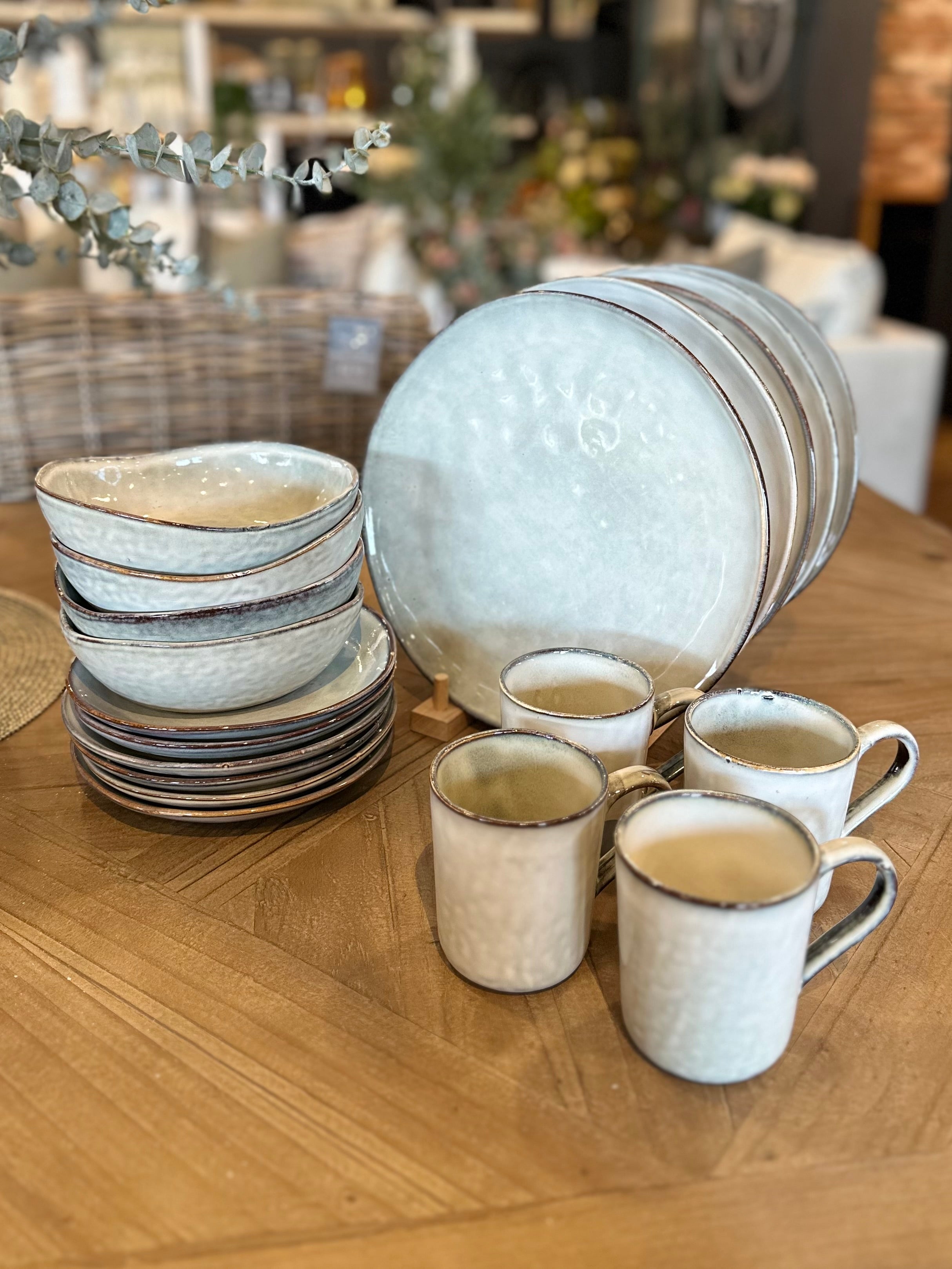 Flax Stoneware Dinner Plate – Zoohause